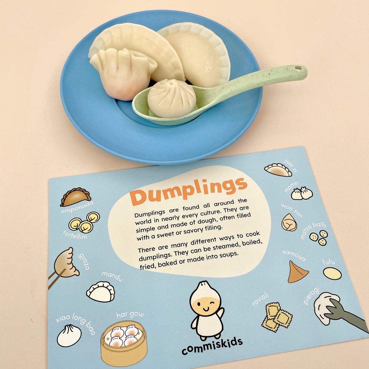 Mini Monster Dumpling Kit – commiskids